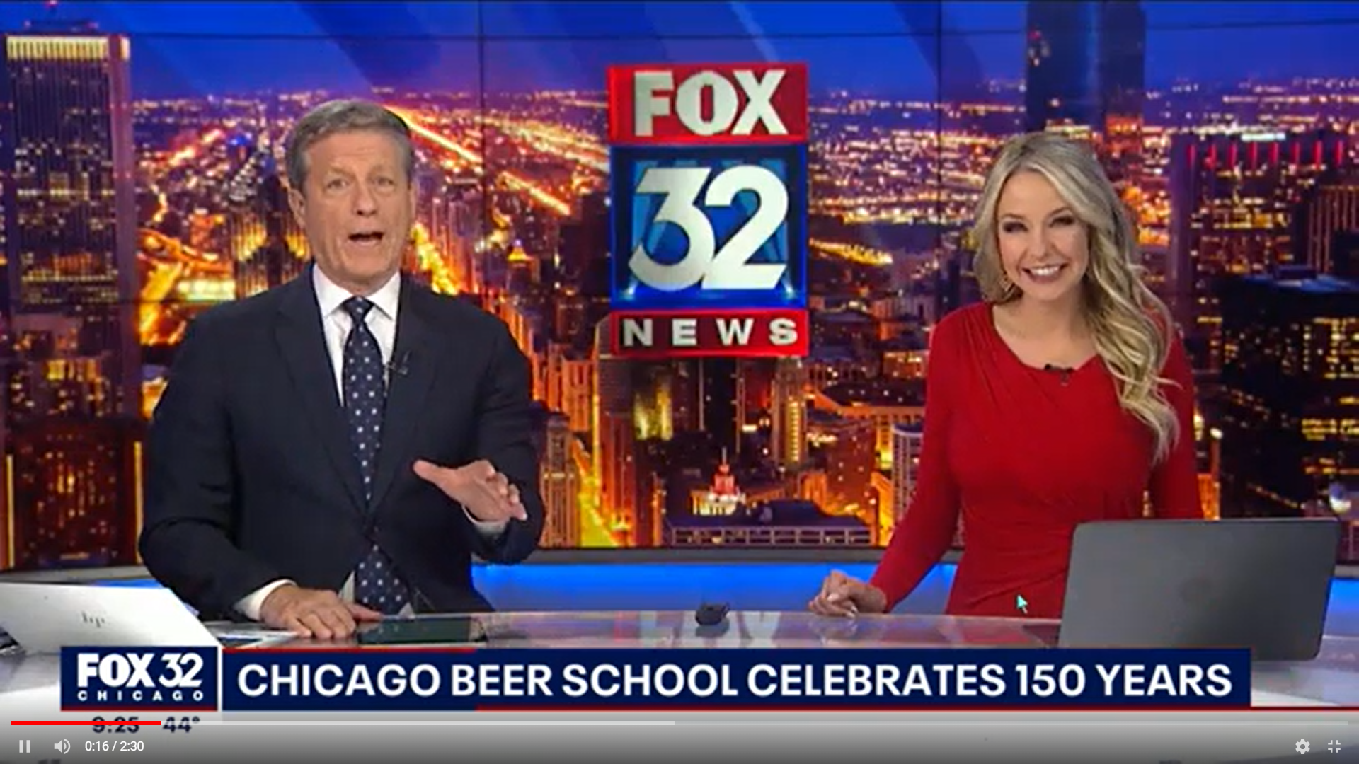 Chicago TV news covers the Siebel 150th anniversary - Siebel Institute ...
